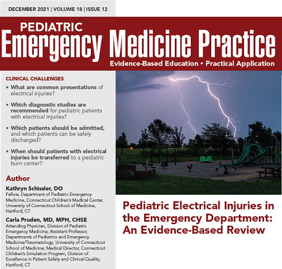 Pediatric Electrical Injuries: Diagnosis and Management in the ED