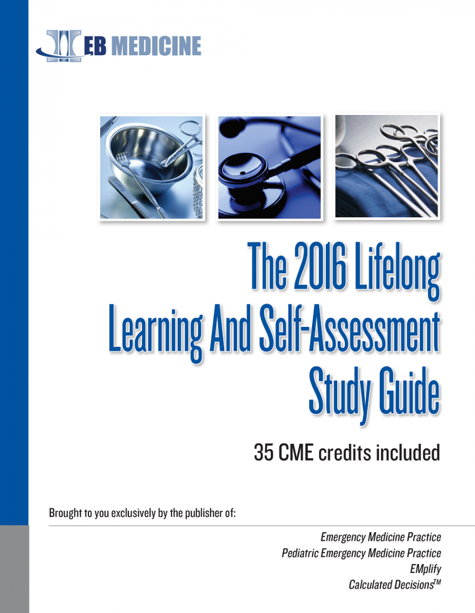 The 2016 Lifelong Learning And Self-Assessment Study Guide